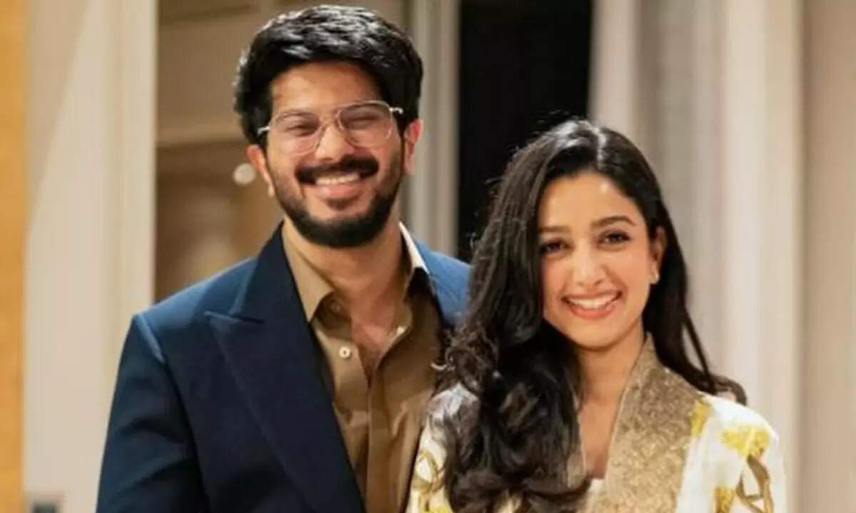 Dulquer Salmaan cherishes wife Amal Sufiya on their 14th wedding ...