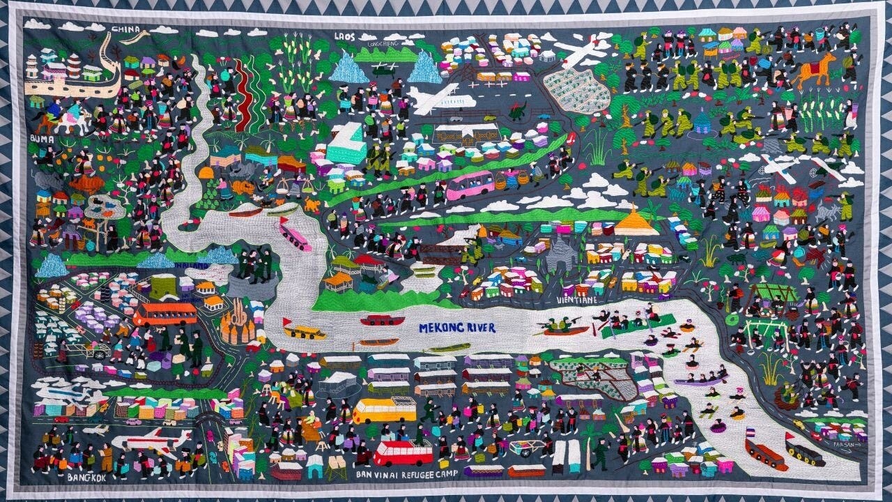 Hmong story cloth: Preserving history