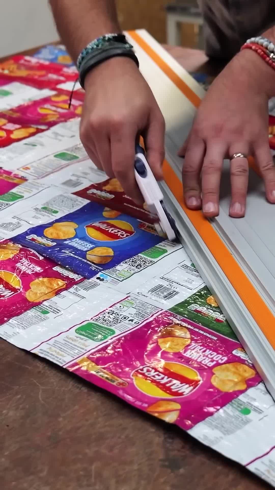 Don’t throw these away! DIY chip bag tent