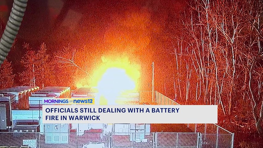 Warwick officials expected to give update on fire at battery storage ...