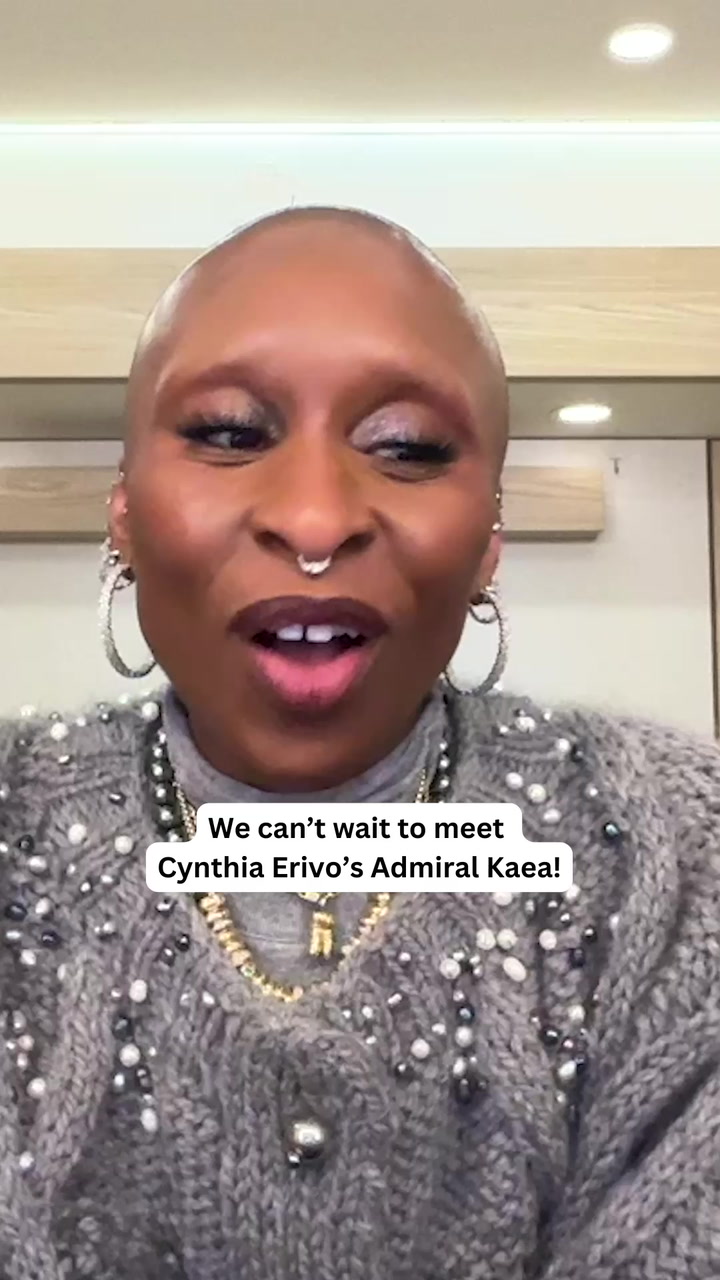 We can't wait to meet Cynthia Erivo's Admiral Kaea!