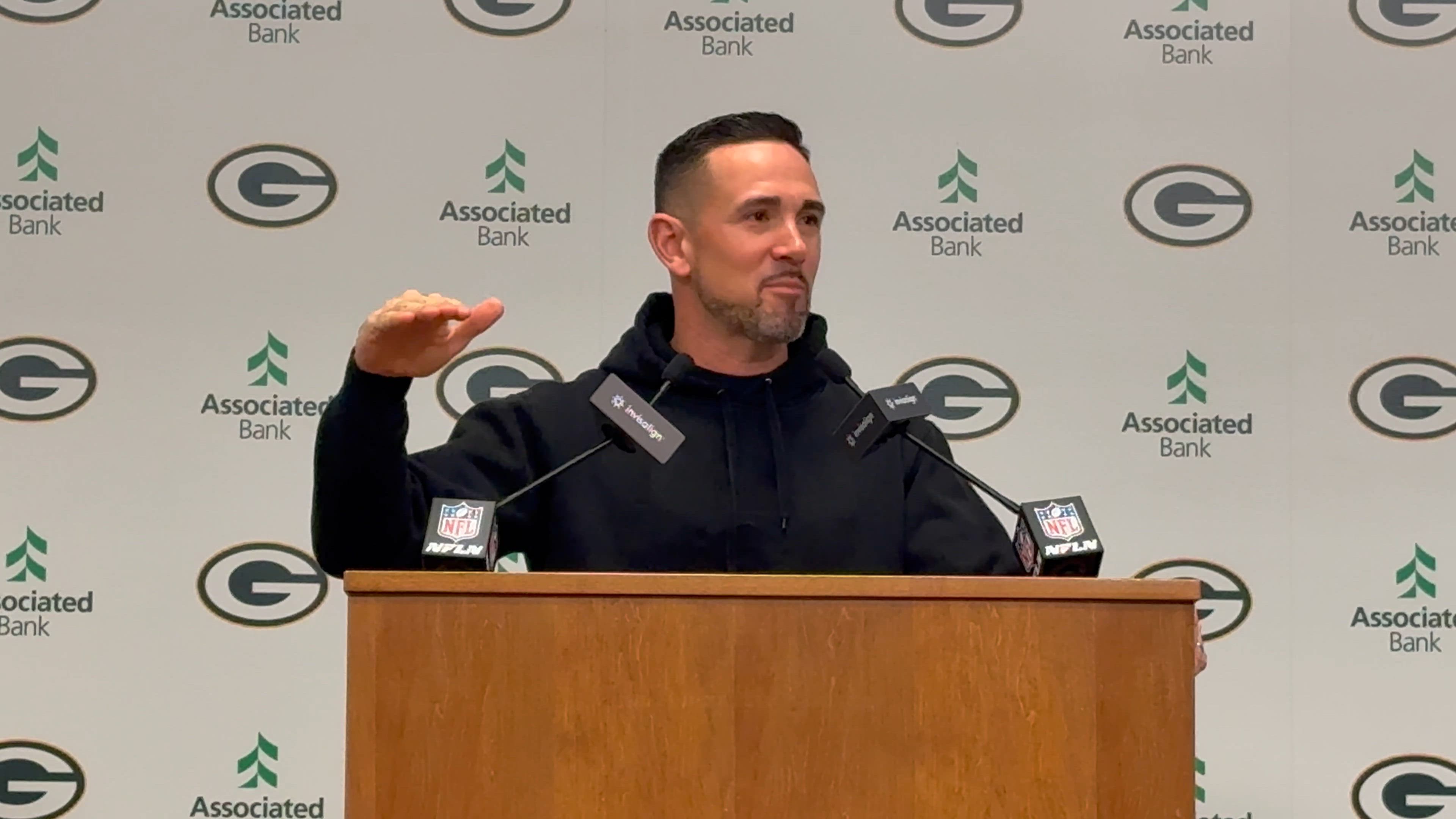Packers coach Matt LaFleur on Malik Willis' calmness