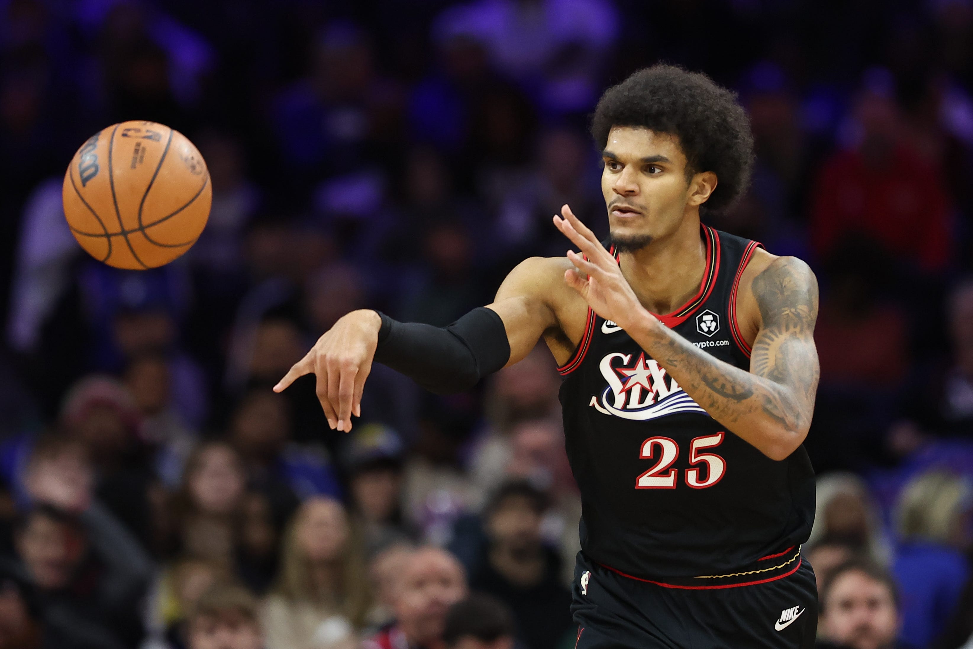 Dominick Barlow discusses growing his DHO work with Sixers guards