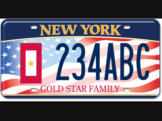 New 'Gold Star Family' License Plates Unrelieved By The DMV In New York