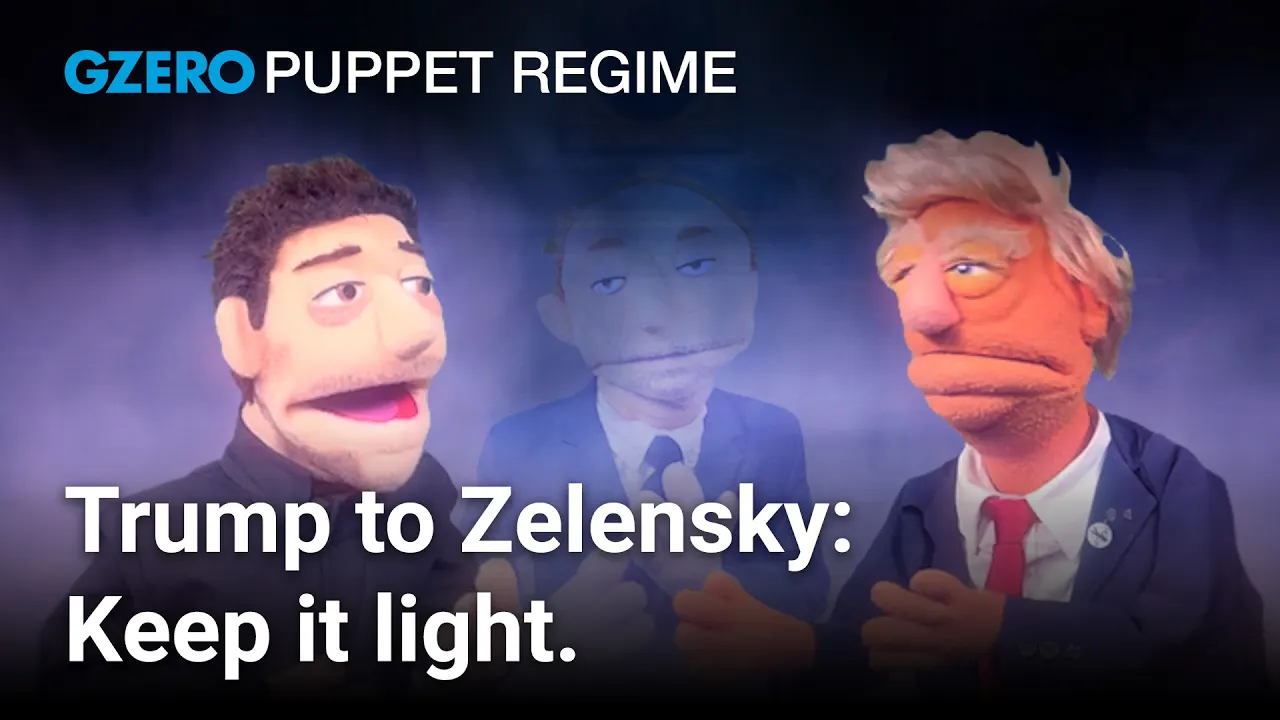 Trump to Zelensky: Just keep it light bro | PUPPET REGIME