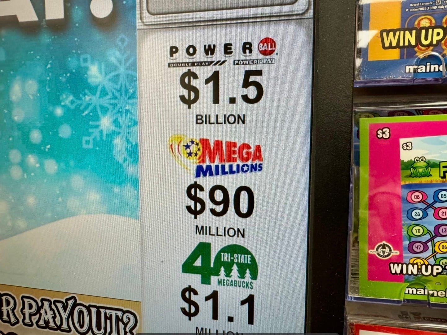 Powerball winner Dec. 22 for $1.6 billion after Florida tickets win big?