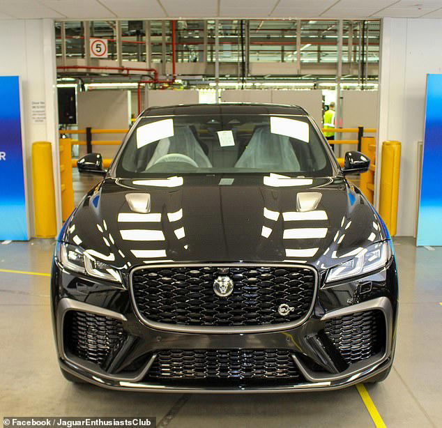 Last ever petrol Jaguar comes off the production line