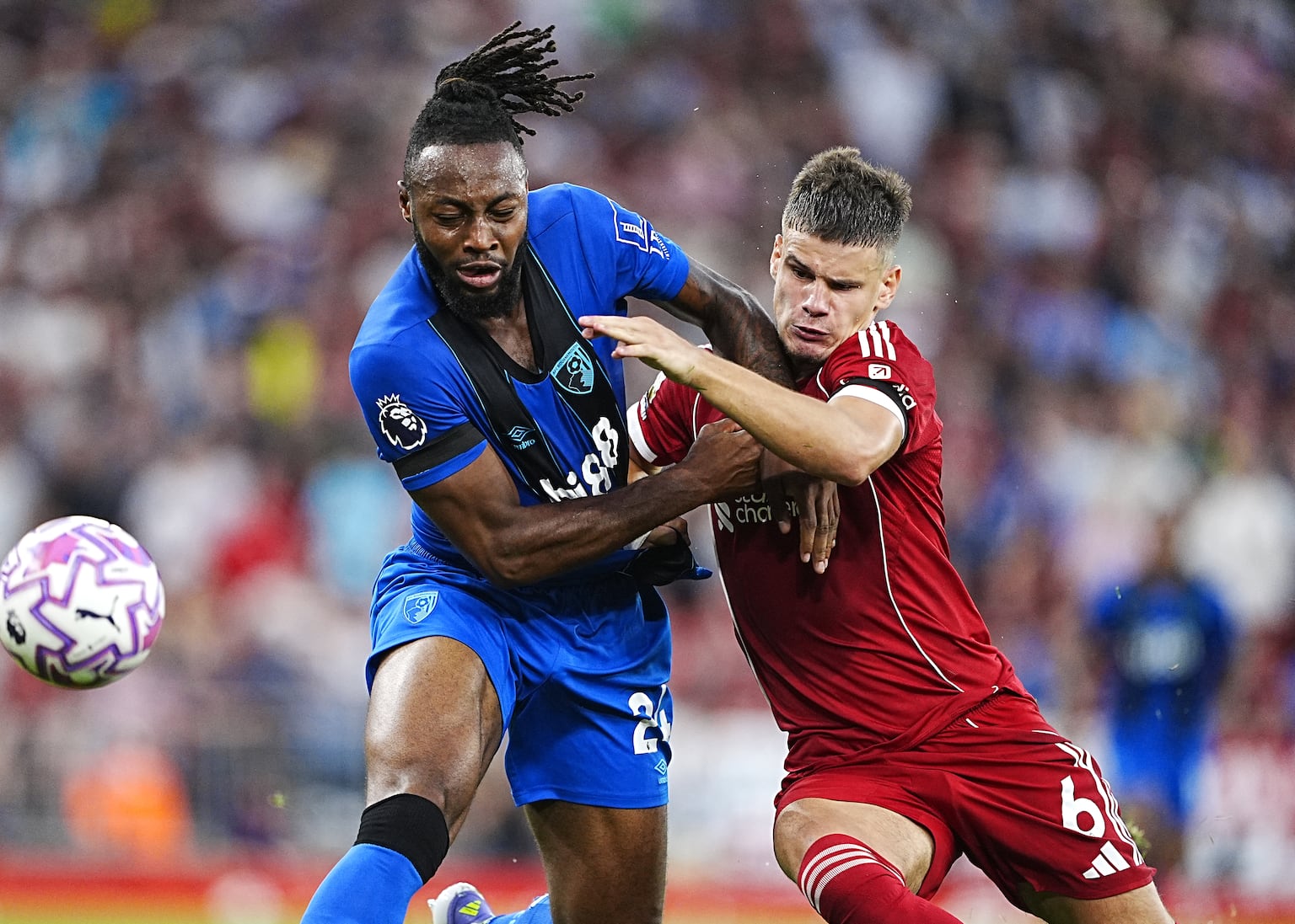 Liverpool man denies racially abusing footballer Antoine Semenyo