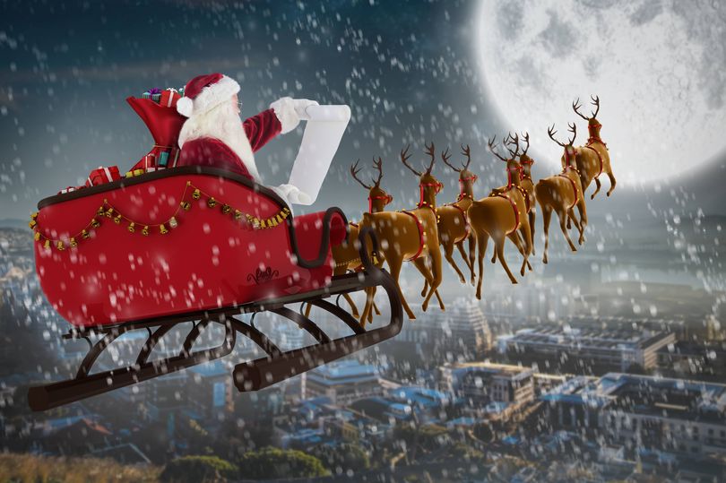 Real-time tracker lets you follow Santa's sleigh across the world this ...