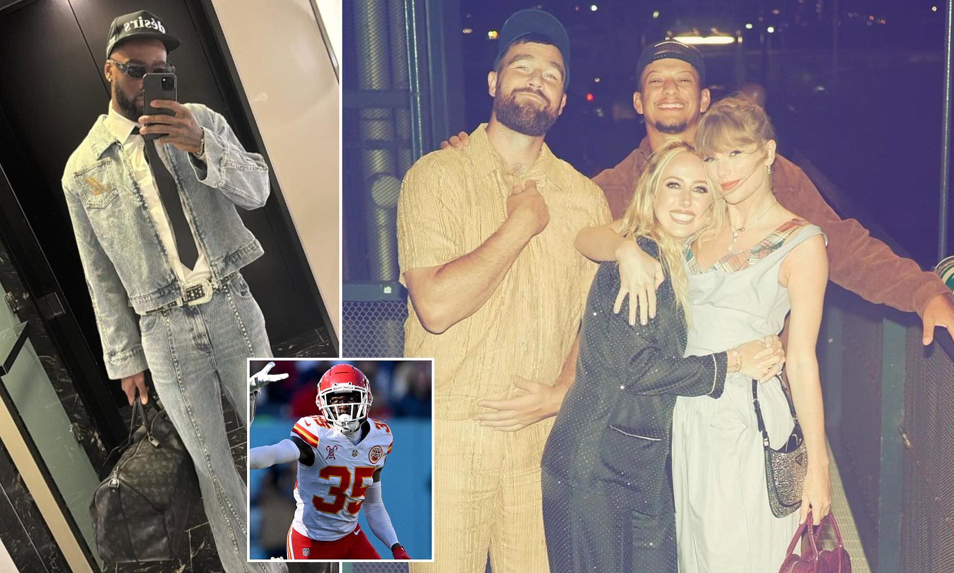 Chiefs on alert as another star has home robbed a year after Kelce and ...