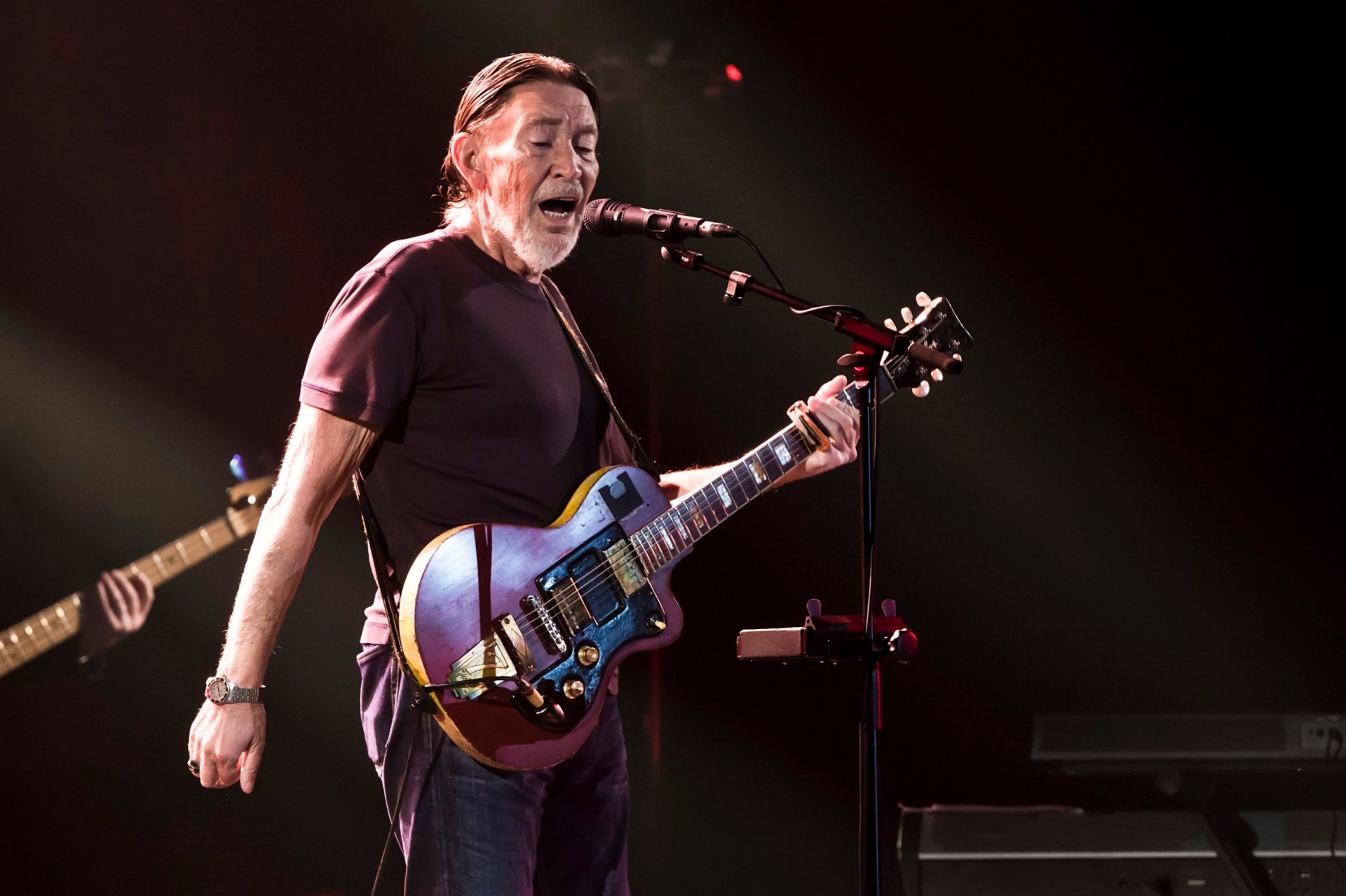 Chris Rea said he was 'looking forward to Christmas'
