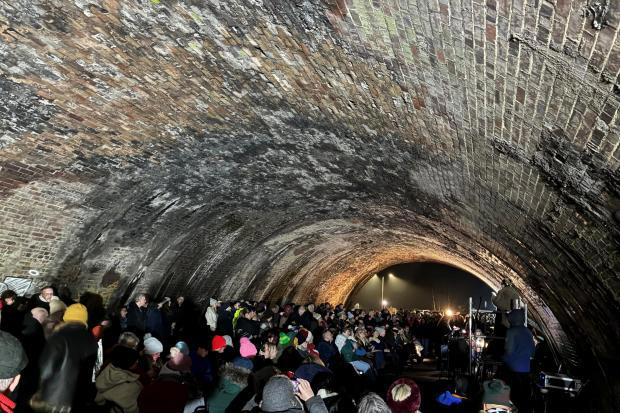 Big Arch carols bring community together at ninth annual event