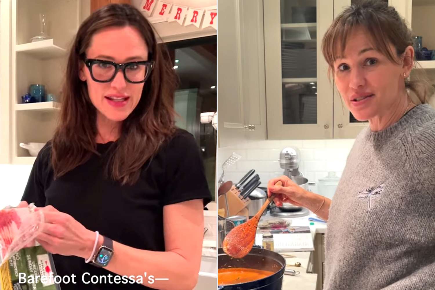 Jennifer Garner launches a YouTube channel for her "Pretend Cooking Show"
