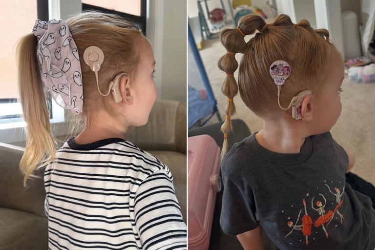 3-year-old girl will hear holiday sounds for the first time after ...