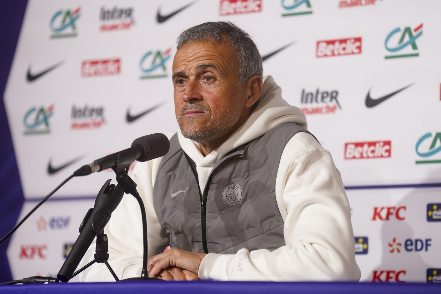 Vendée Fontenay vs PSG – Enrique relieved by the victory and ready to ...