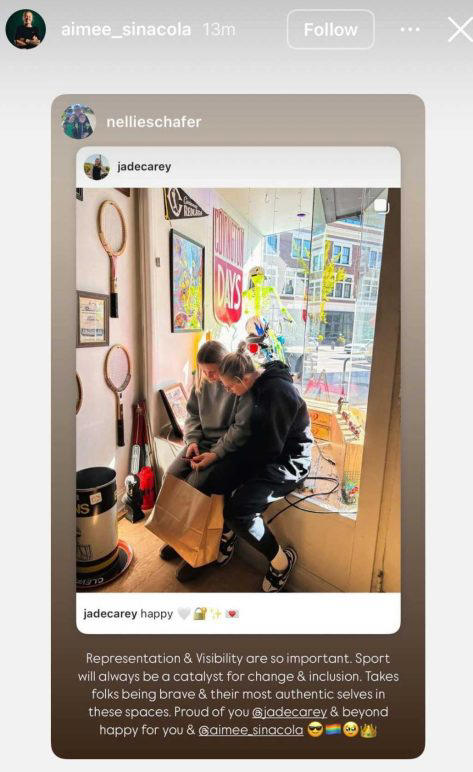 No. 17 of 2025: Olympic champion Jade Carey has a girlfriend. The ...