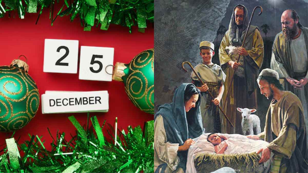 Why do we celebrate Christmas on December 25th?