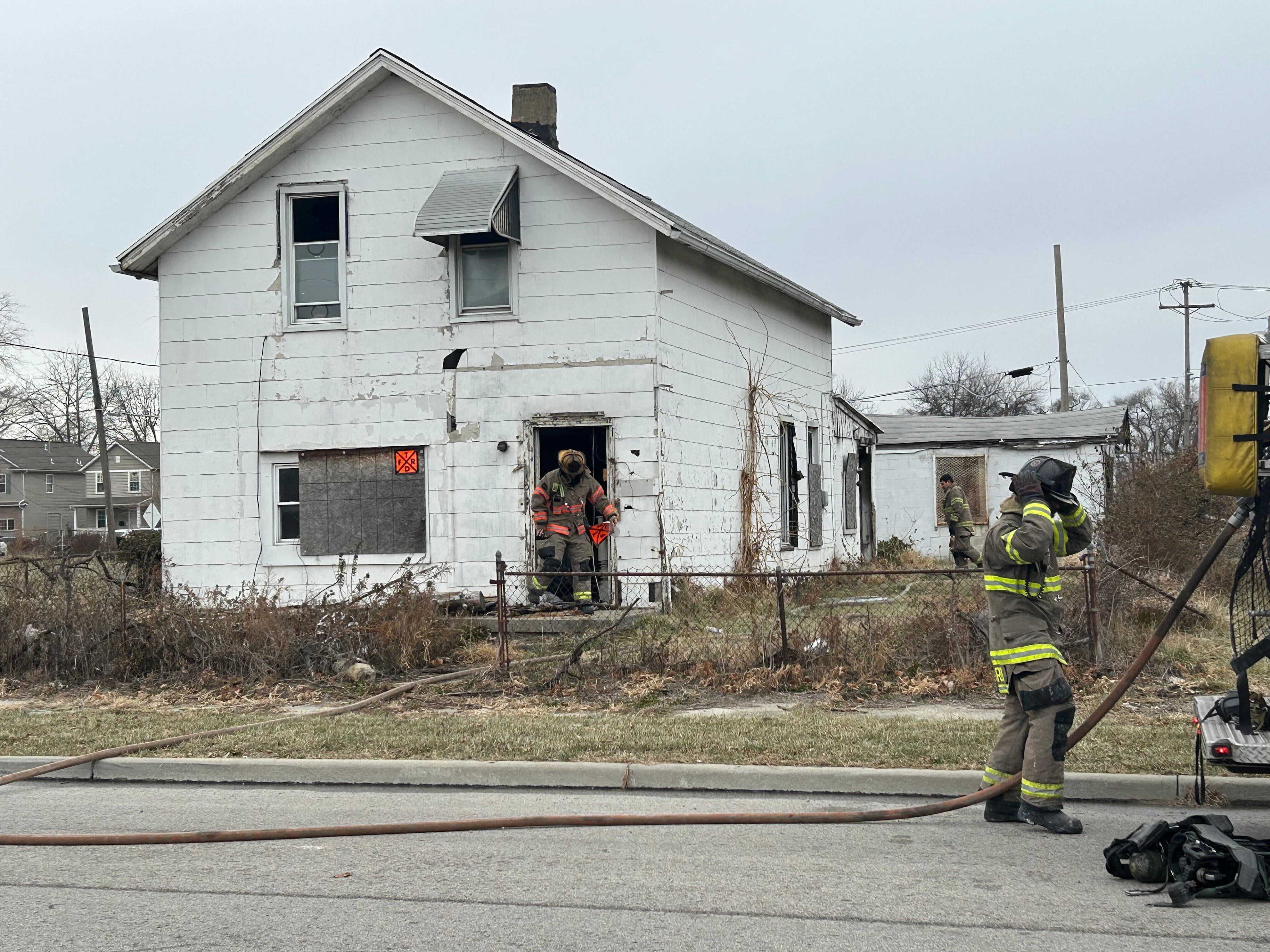 Vacant house fire started by someone trying to stay warm, TFRD says
