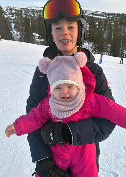 RTÉ's Marie Crowe hits the slopes with nine-month-old daughter