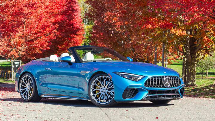 2025 Mercedes-AMG SL 55: Three quick takes