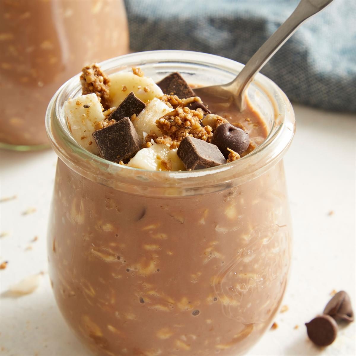 Chocolate overnight oats