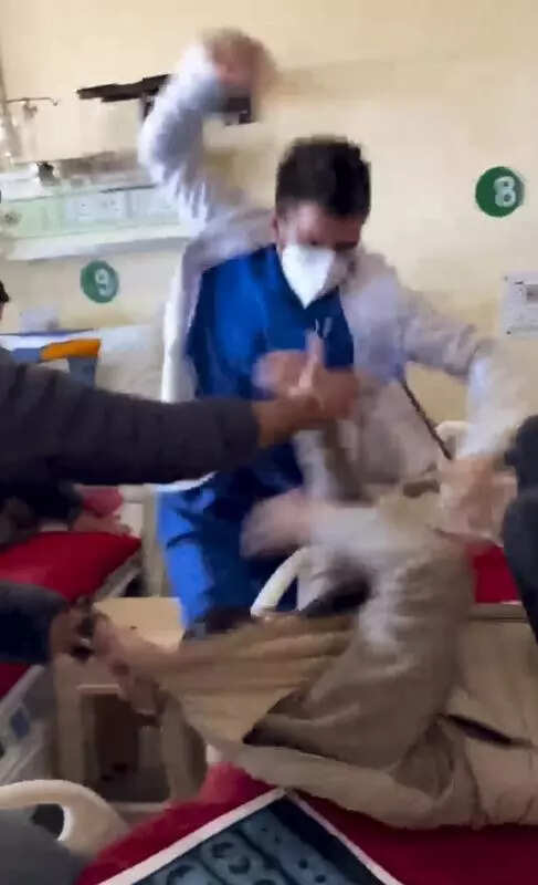 Doc assaults patient lying on bed in IGMC, suspended