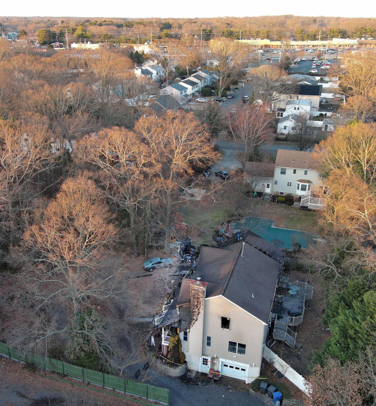 Home destroyed, families displaced by Toms River fire