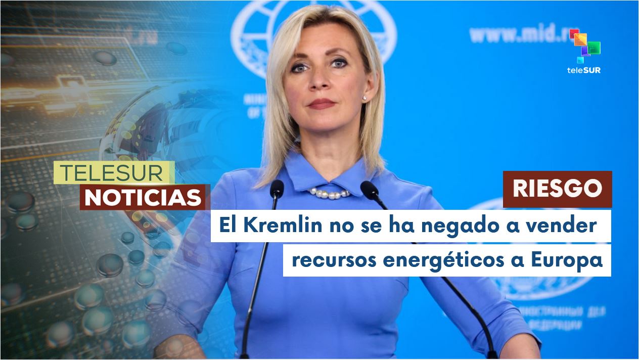 La diplomática rusa María Zajárova insta a Europa a dejar de autodestruirse