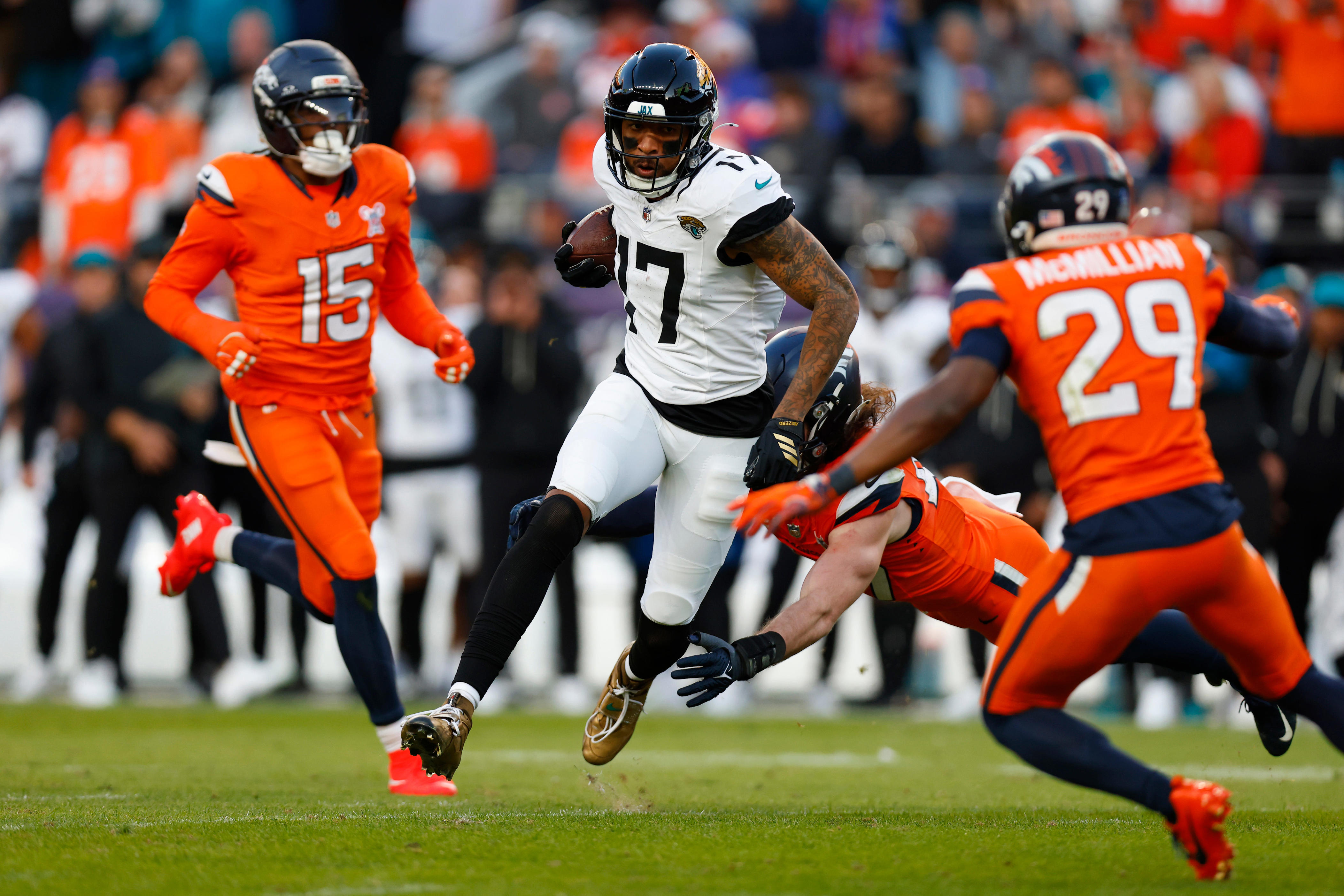 Broncos’ missed tackles were a big problem vs. Jaguars