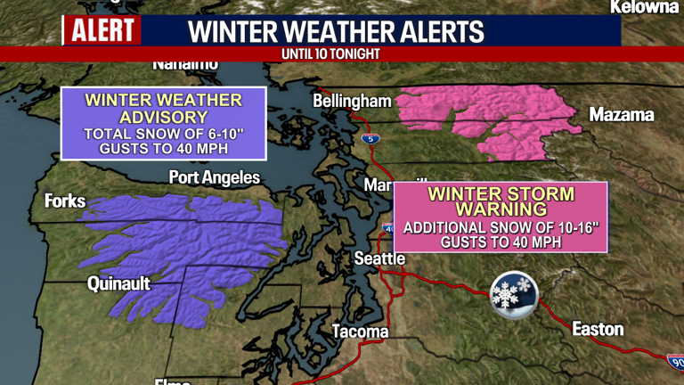 Gusty weather possible in Seattle for Christmas Eve