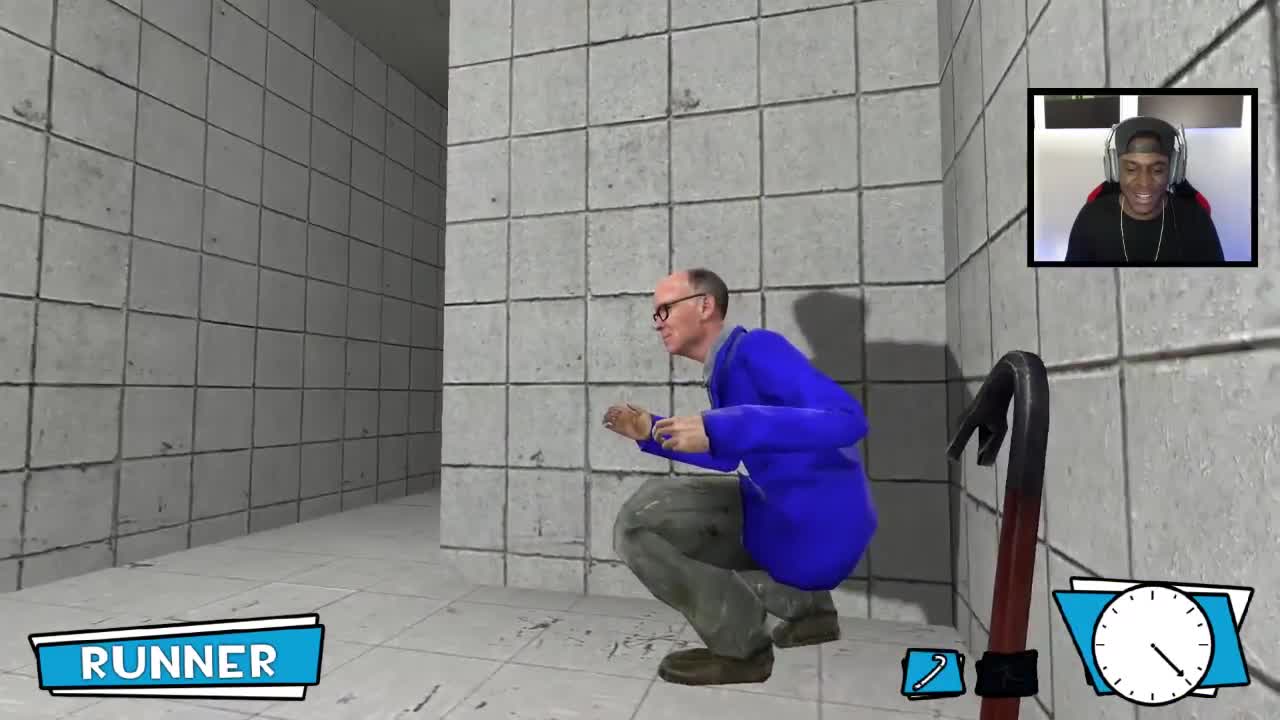 Gmod cops vs runners - secret spot! (Garry's Mod)