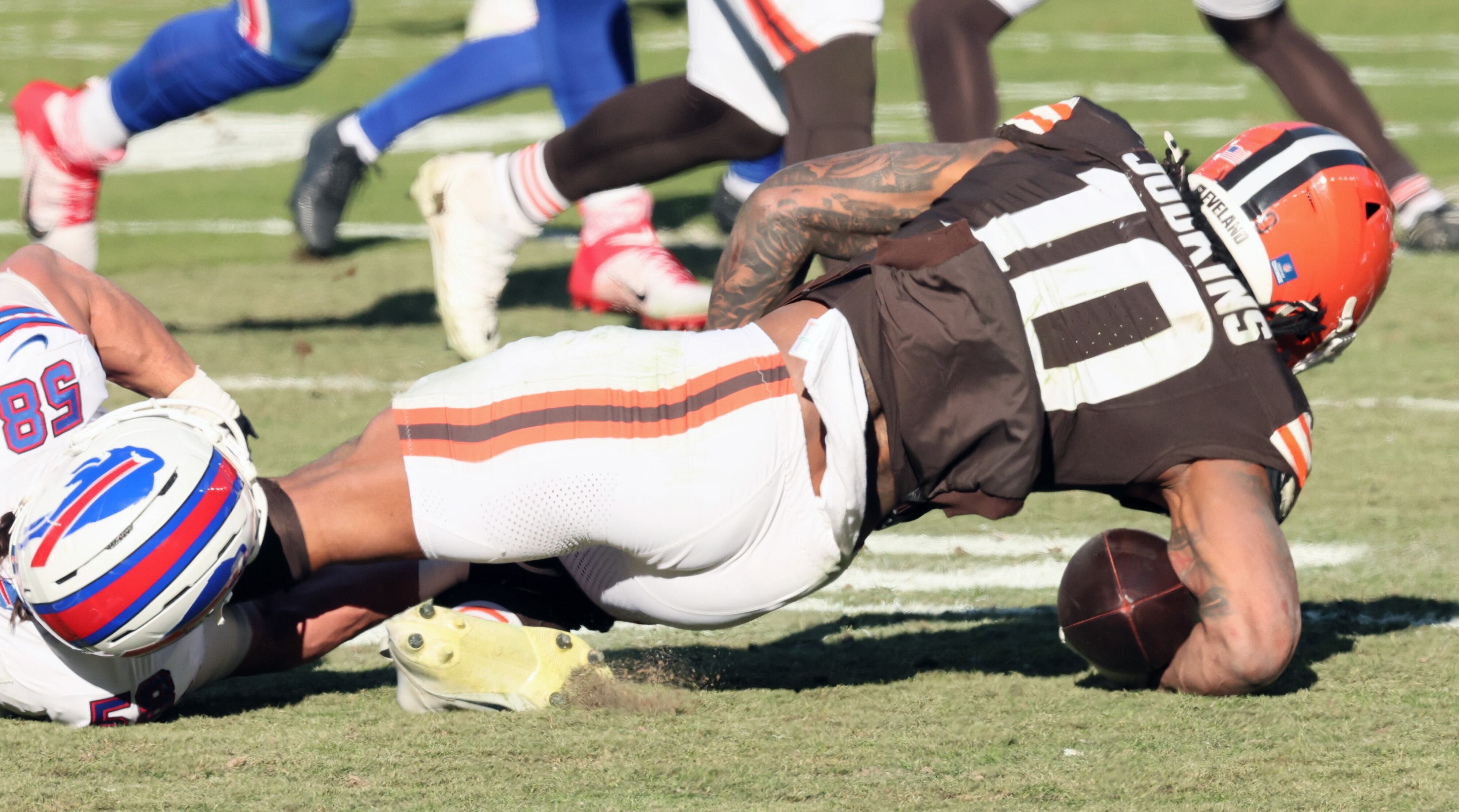 Browns RB Quinshon Judkins to undergo surgery here Tuesday and expected ...