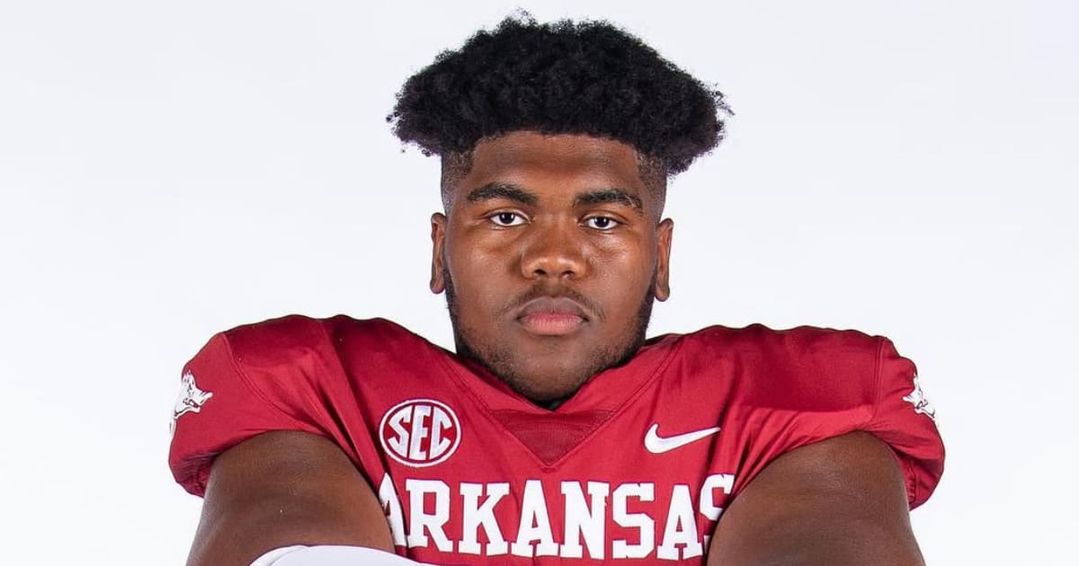 Arkansas starting DT Ian Geffrard intends to enter transfer portal
