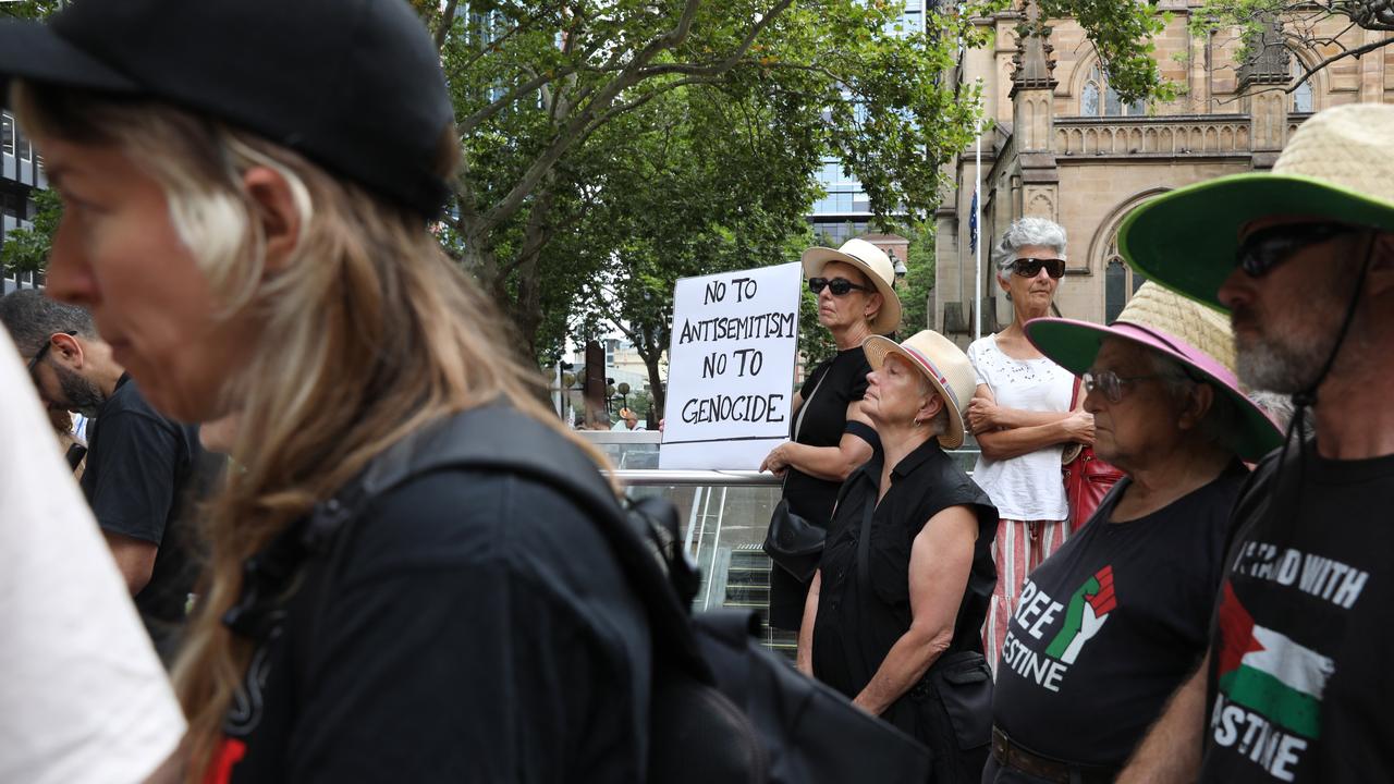 'Never said it': Protester's call on chant
