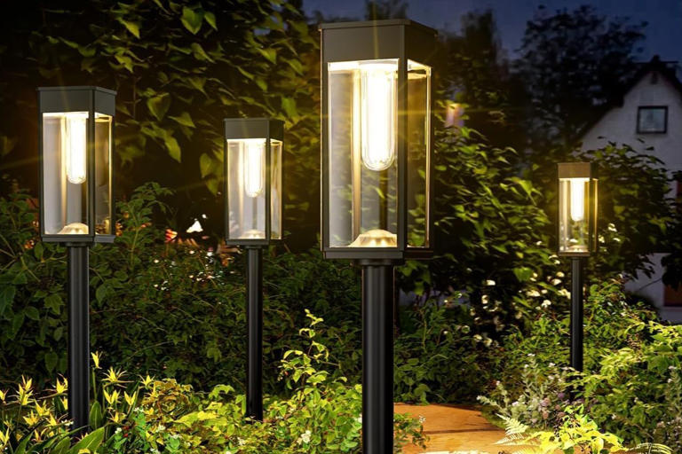 We found the best outdoor solar lights at Amazon — illuminate dark and ...