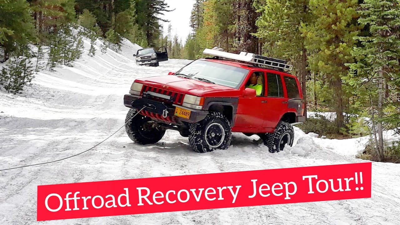 Offroad recovery Jeep tour! The world's most basic Jeep