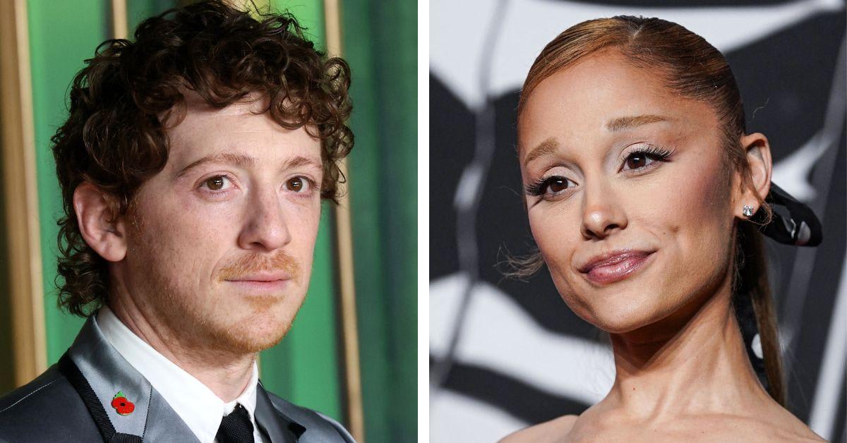 Ethan Slater and Ariana Grande shut down breakup rumors backstage at ...