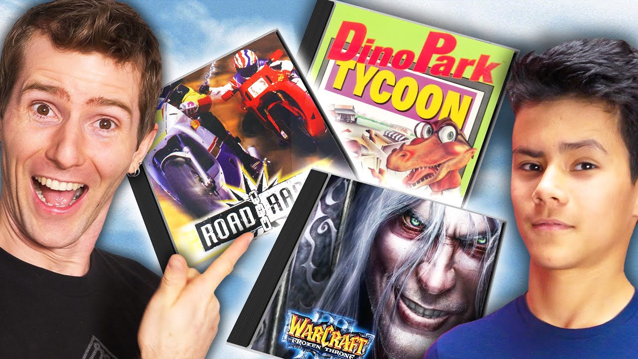 Young people try Linus' favorite childhood PC games