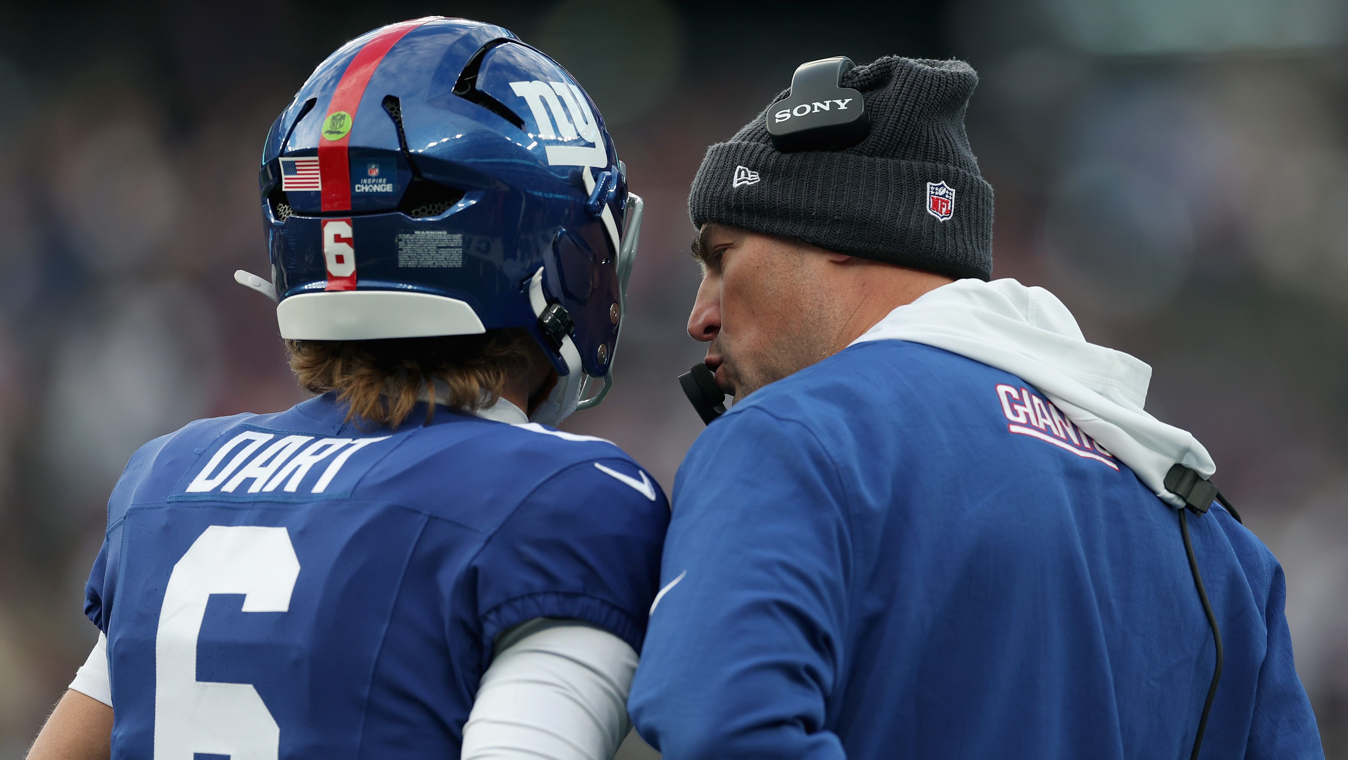 Giants’ Mike Kafka pushes back on concerns surrounding Jaxson Dart