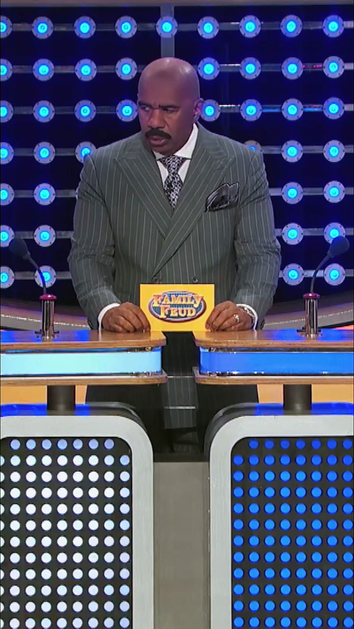 Family feud gets uncomfortable with this question