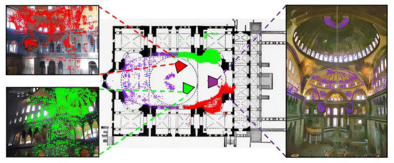 New computer vision method links photos to floor plans with pixel-level ...