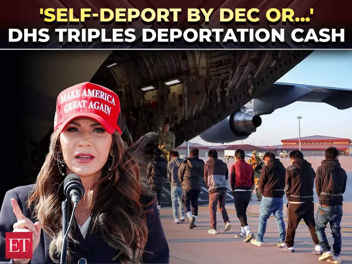 $3,000 to leave America: Kristi Noem issues Christmas deadline | Trump ...