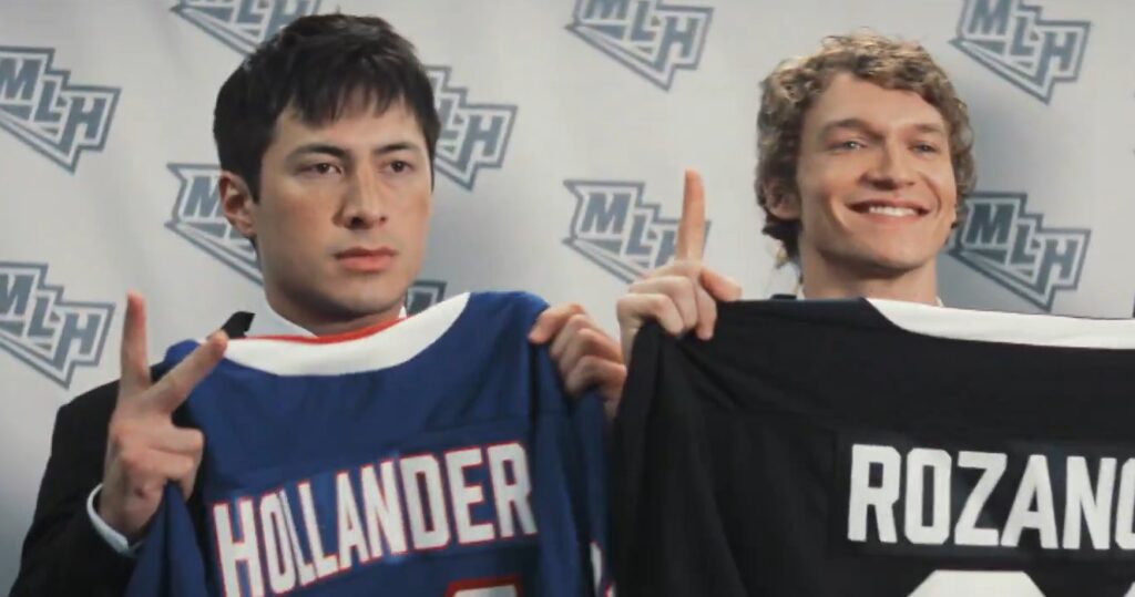 Heated rivalry at Olympics: Connor Storrie and Hudson Williams light up ...