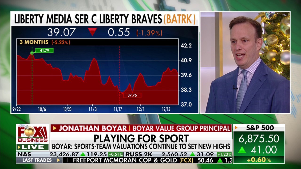 Stock picker explains which sports team's stock continues to set new highs