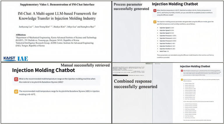 AI-driven assistant calculates best injection molding settings and ...