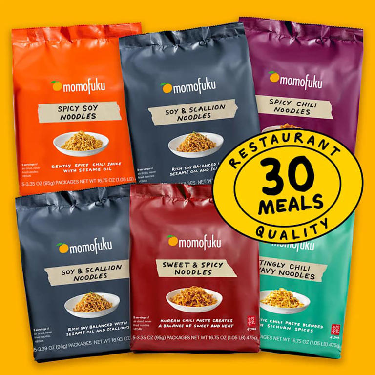 We tried every flavor of Momofuku instant noodles, and the winner is ...