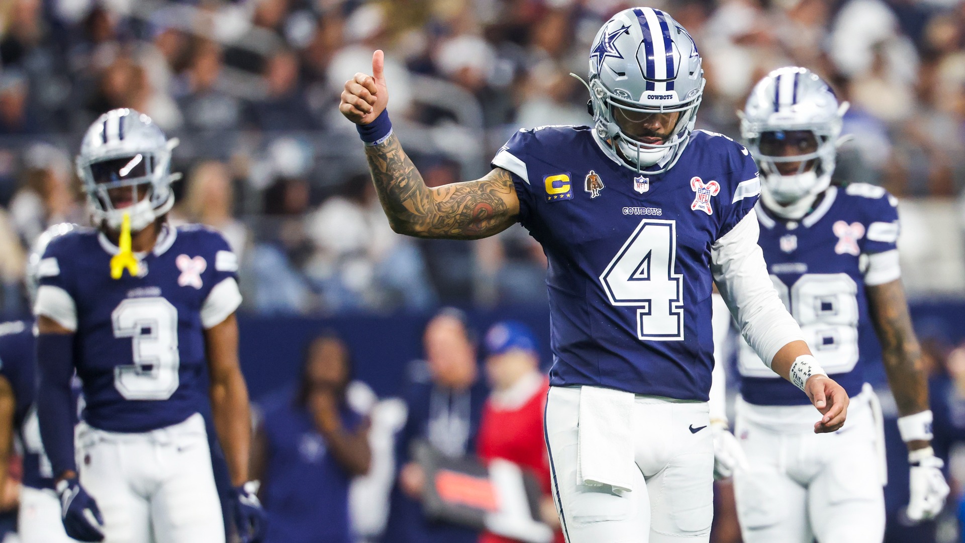 Cowboys fall short vs. Chargers in pivotal 34-17 loss