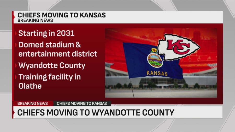 Timeline: How the Kansas City Chiefs crossed the state line to Kansas