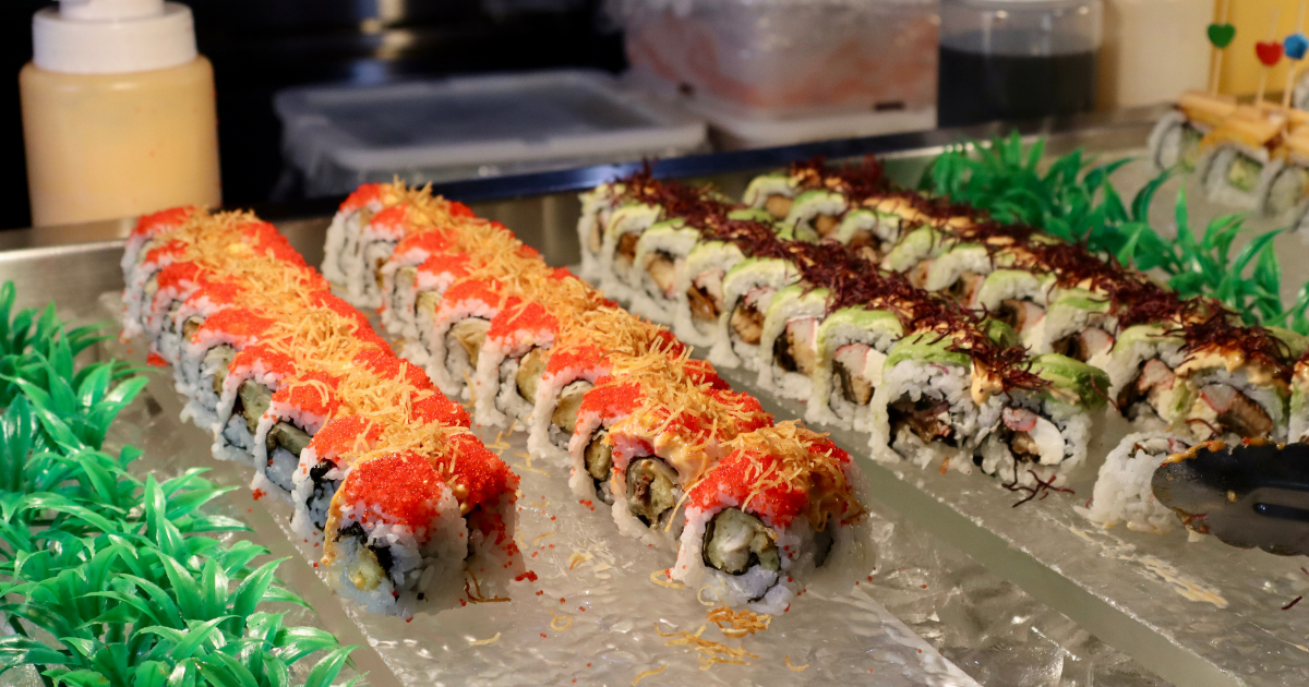 This is the best buffet in Michigan, known for its sushi