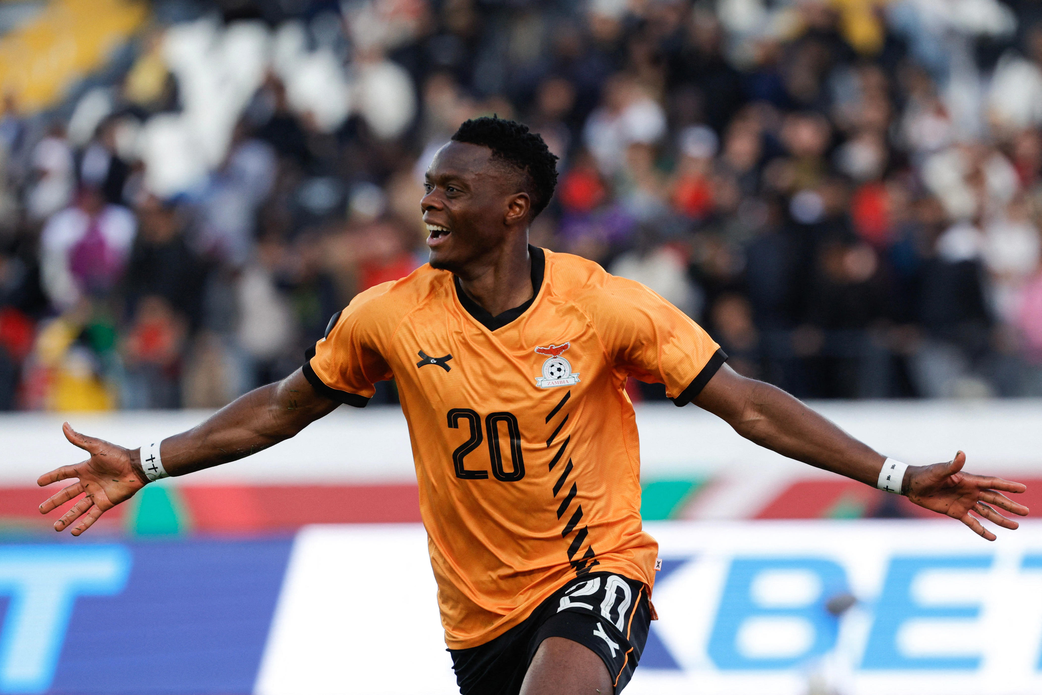 Zambia star Daka nearly decapitates self celebrating late AFCON goal
